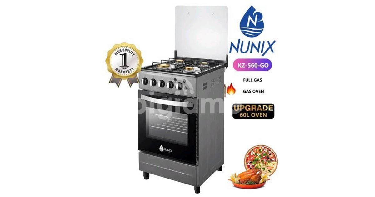 Nunix Cooker Full Gas/Gas Oven in Nairobi CBD | PigiaMe