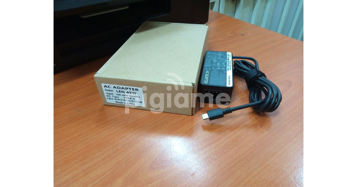 New Lenovo Original Laptop Charger 45W Watt Usb Type C Ac in Nairobi ... New Lenovo Original Laptop Charger 45W Watt Usb Type C Ac in Nairobi ...