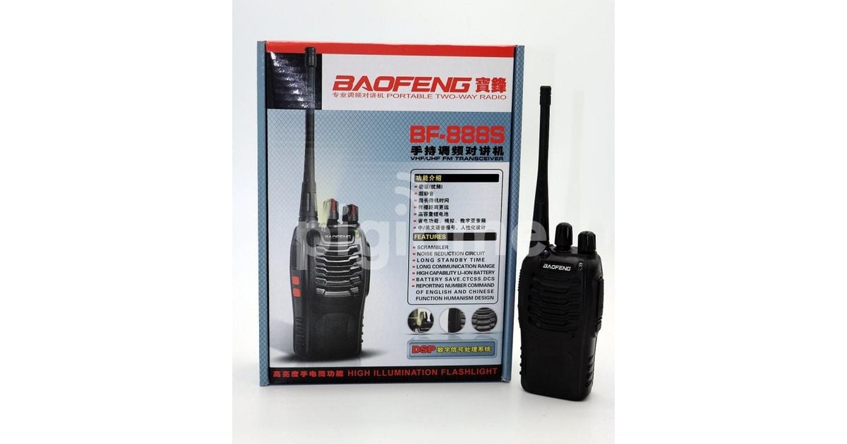 Baofeng Bf-888S Two Way Radio With Built In Led Flashlight in Nairobi CBD, Luthuli Avenue | PigiaMe