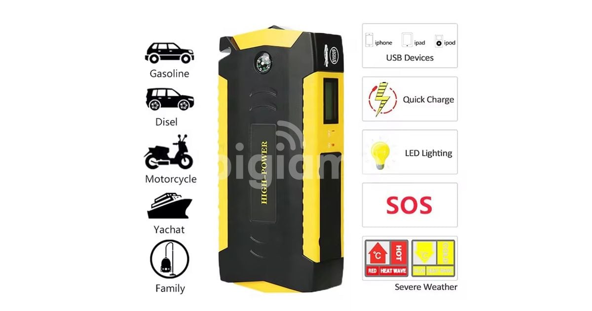 Portable Car Jump Starter Kit And Air Compressor in Nairobi CBD ...