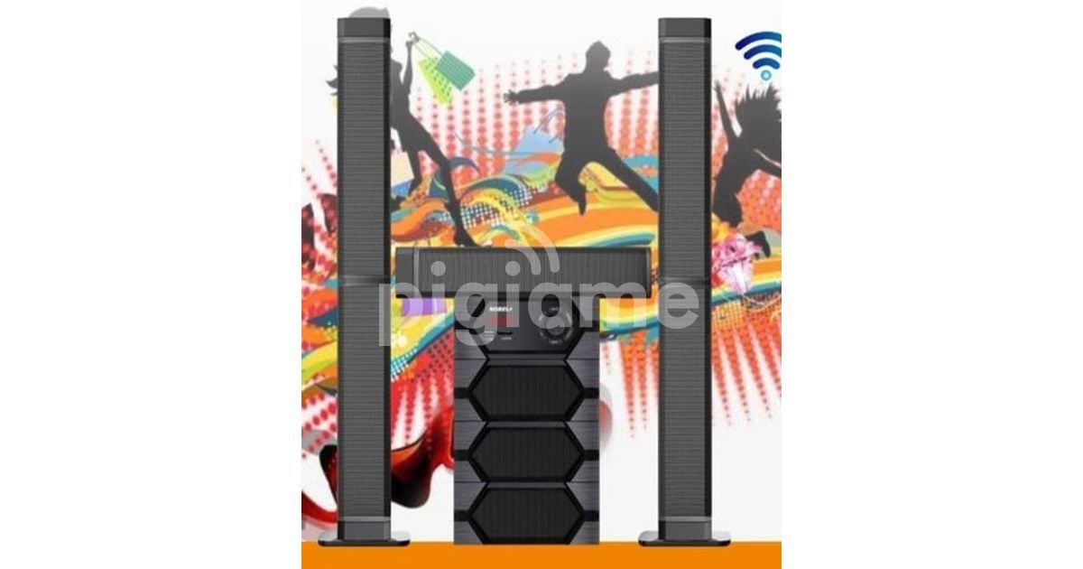 Nobel Nb-2040 55000W 5.1Ch Bass Tallboy Speaker System in Nairobi CBD ...
