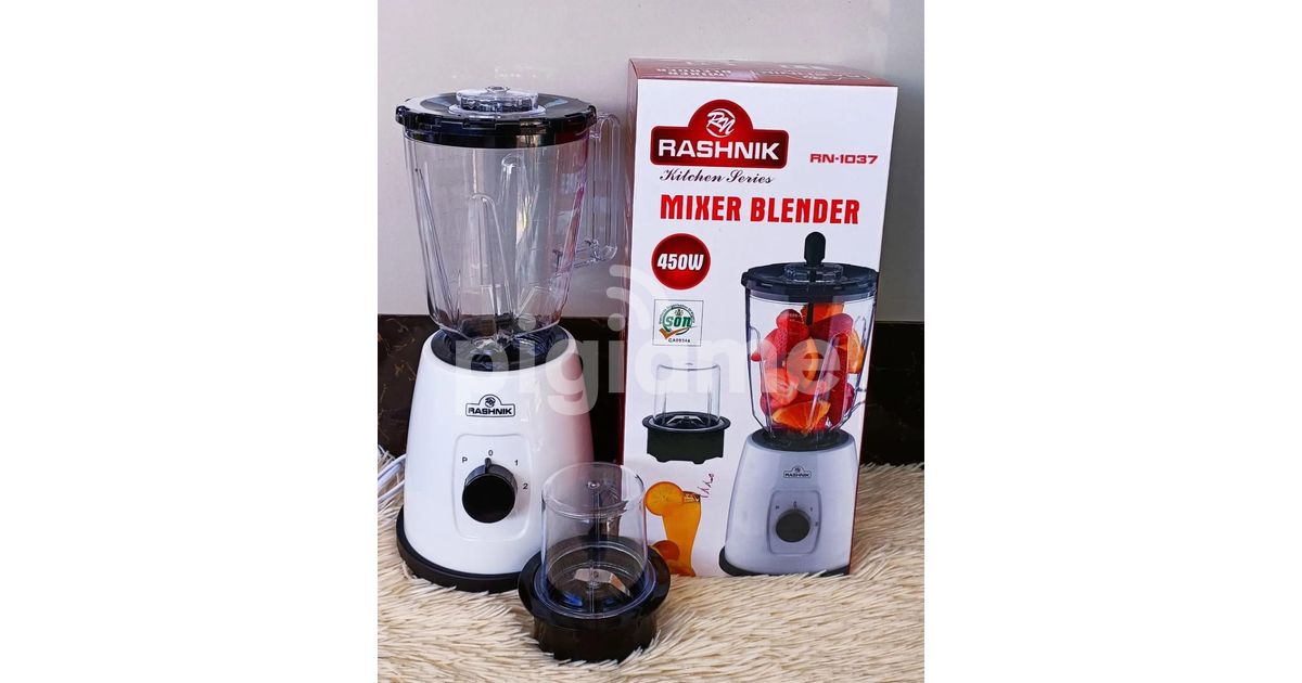 Rashnik An-1037 Blender 450W With Grinder Attachment in Kahawa Sukari ...