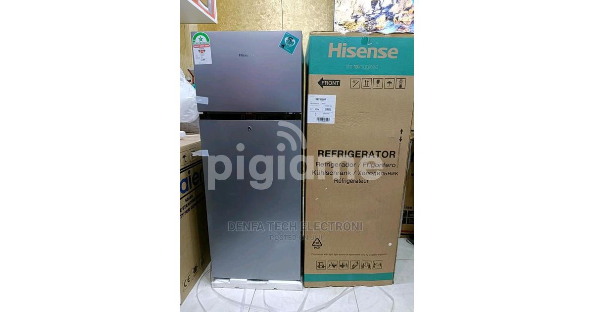 Hisense 205L Double Door Fridge in Nairobi CBD | PigiaMe