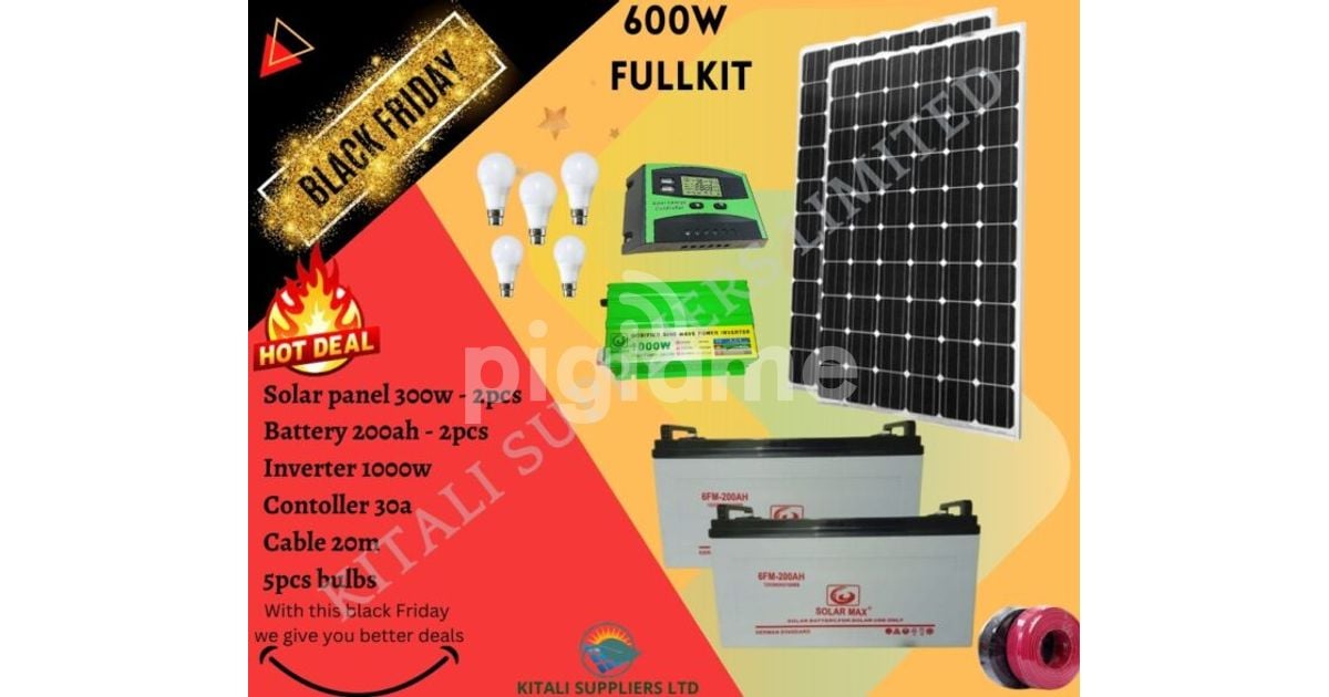 Solar Max Solarmax Solar Panel 600W Fullkit in Nairobi CBD, Ronald ...