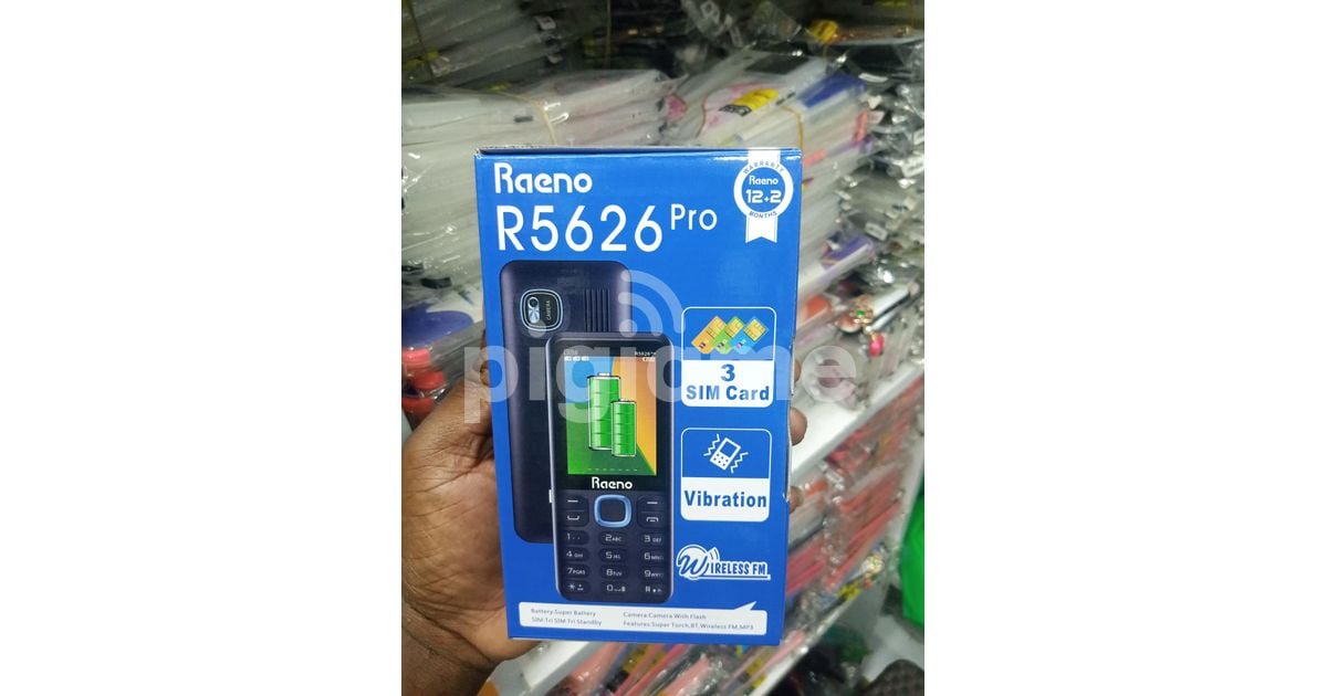 3 Lines Raeno Button Phone in Nairobi CBD, Mfangano Street | PigiaMe