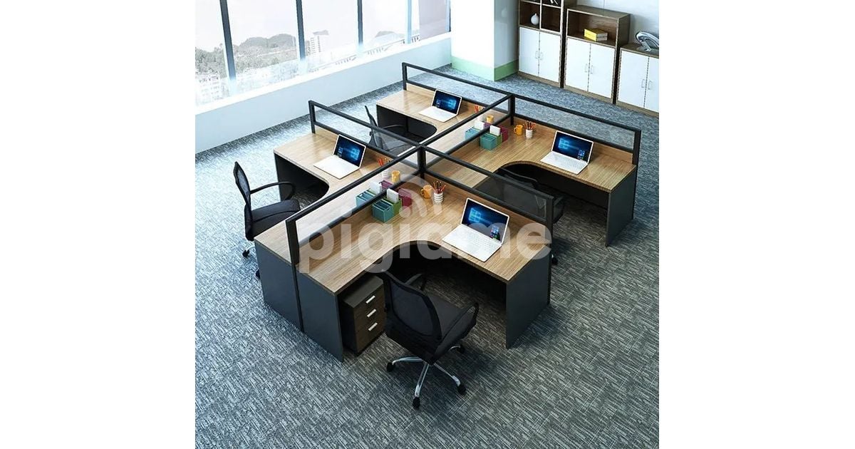 Office Workstation : Modular 4-Way Staff Workstation, in Nairobi West ...
