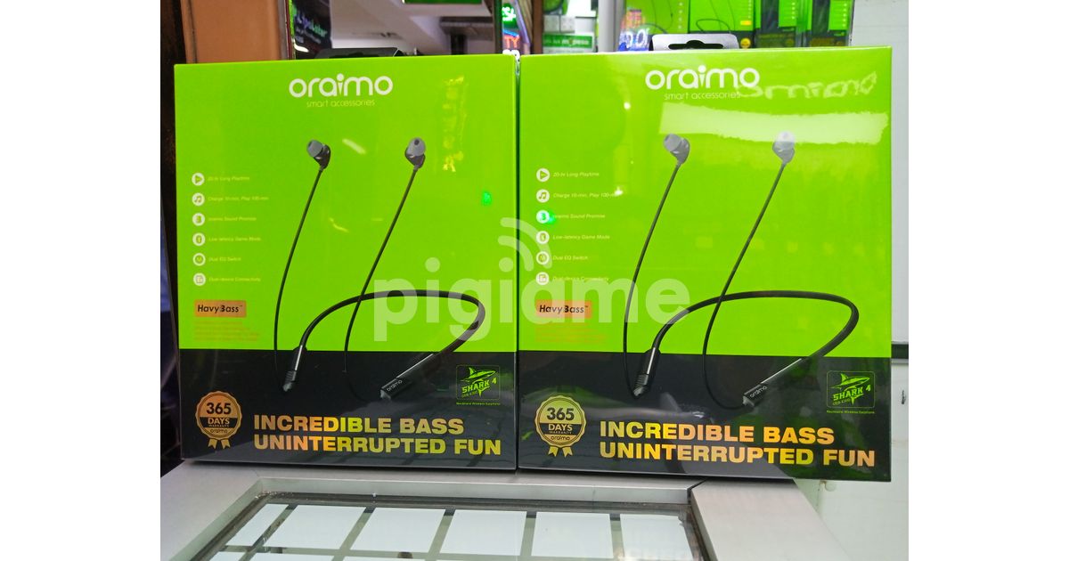 Oraimo Shark 4 Wireless Bluetooth Neckband in Nairobi CBD, Moi Avenue ...