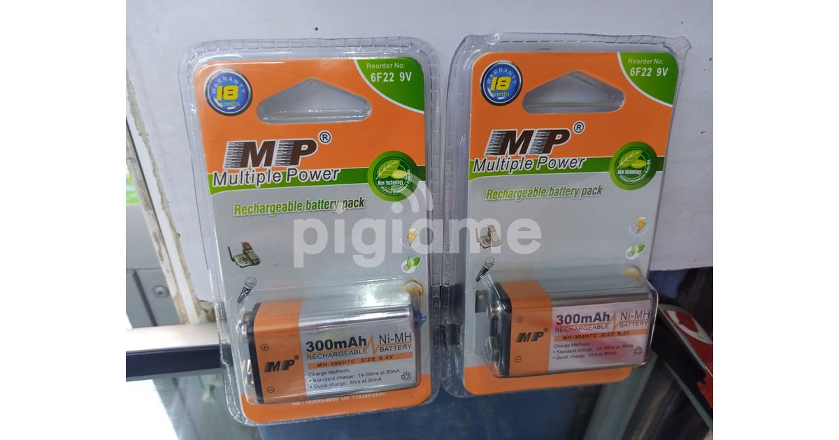 Multiple Power 9V 300Mah Mp Rechargeable Battery in Nairobi CBD, Moi ...