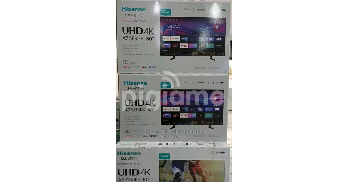 Hisense 50A6Hken Smart 4K 2022 Model in Nairobi CBD | PigiaMe