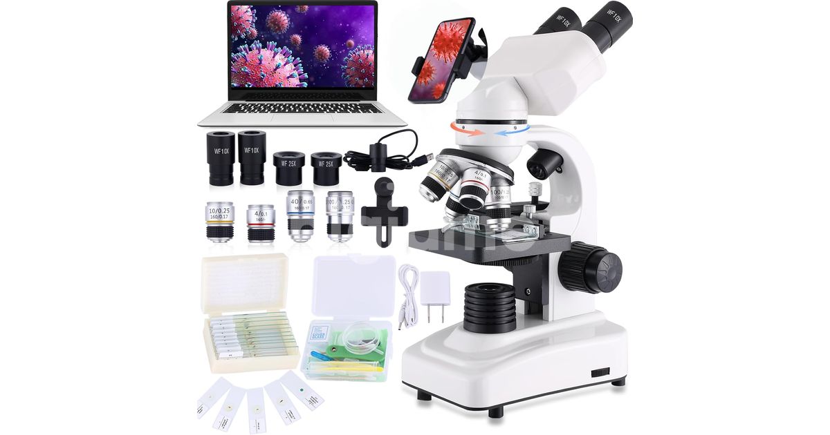 Compound 40X-2500X Research Class Professional Microscope in Other ...