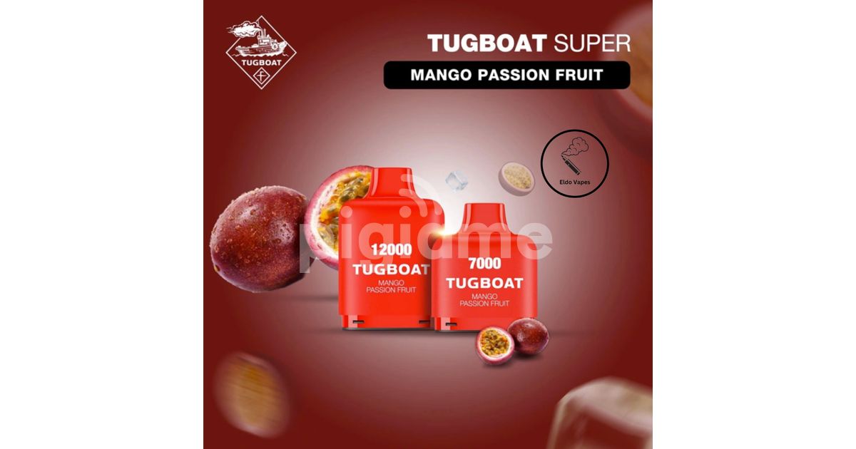 Tugboat Super 12000 Puffs Pod – Mango Passion Fruit in Eldoret | PigiaMe