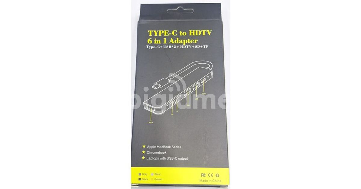 Type C To Hdmi Hdtv 6 In 1 in Nairobi CBD, Moi Avenue | PigiaMe