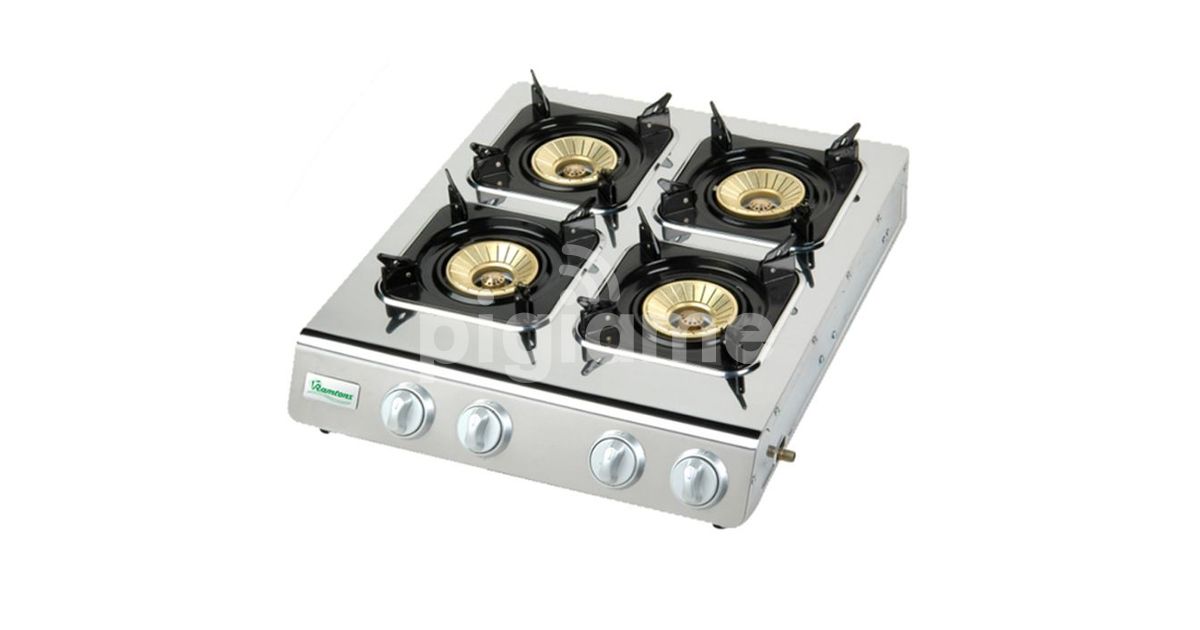 Ramtons Gas Cooker 4 Burner Stainless Steel in Nairobi CBD, Tomboya ...