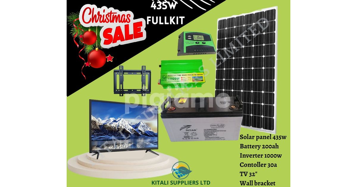 Solarmax Solar Fullkit 400W With 32 Inch Tv in Nairobi CBD, Ronald ...