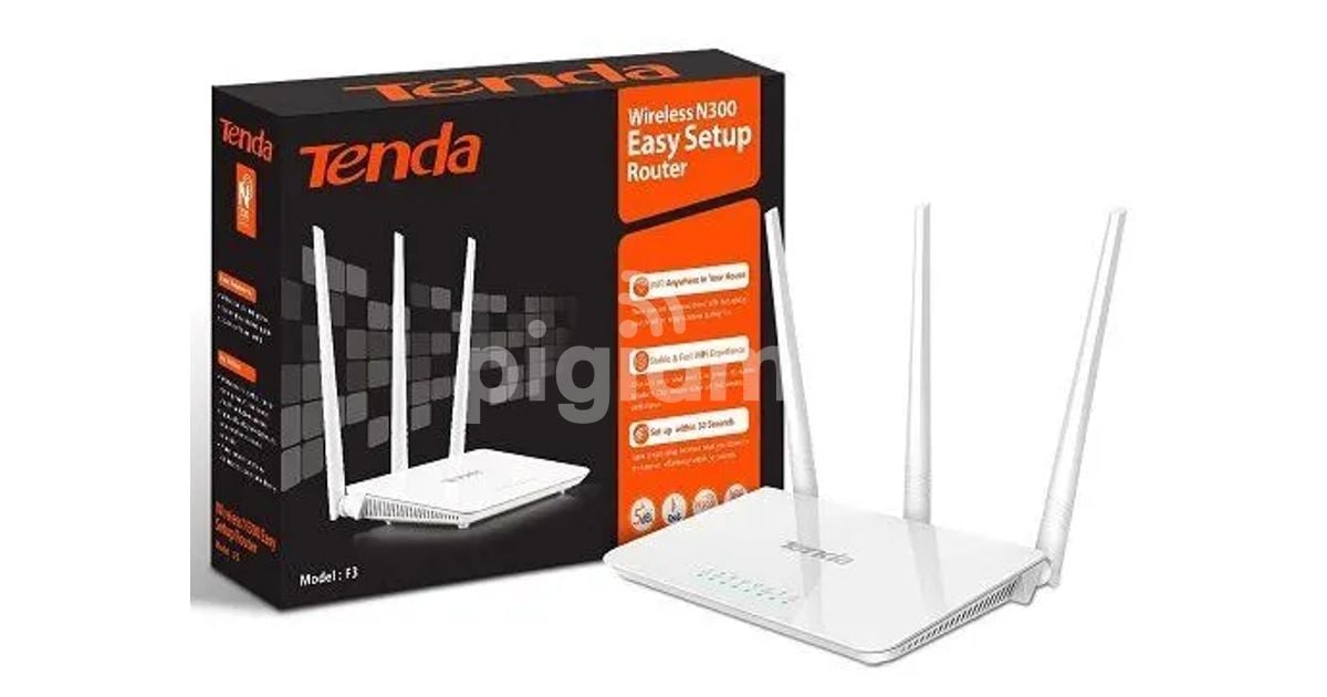 Tenda F3 N300 300Mbps Wireless Router. in Nairobi CBD, Luthuli Avenue ...