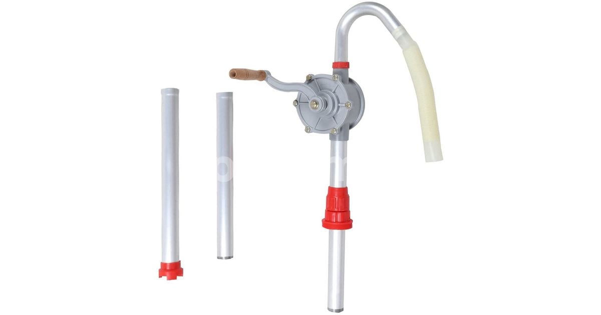 55 Gallon Drum Pump - Aluminum Barrel Pump, Rotary Hand Pump in ...