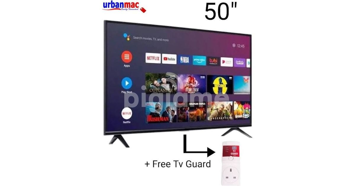 Vitron 50 Inch Smart Tv 4K Uhd Android Frameless Tv in Nairobi CBD ...