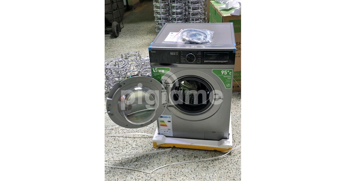 Synix Washing Machine 12Kg Front Load in Nairobi CBD | PigiaMe