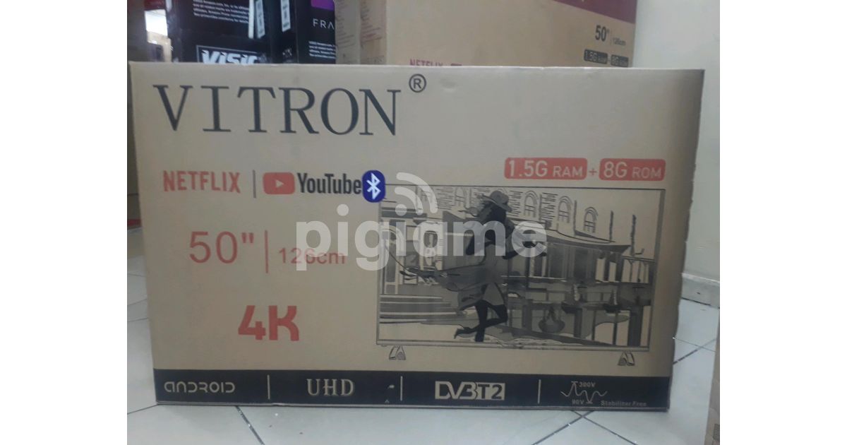 Vitron 50 Inch Smart Android 4K Uhd Tv With Bluetooth in Nairobi CBD ...