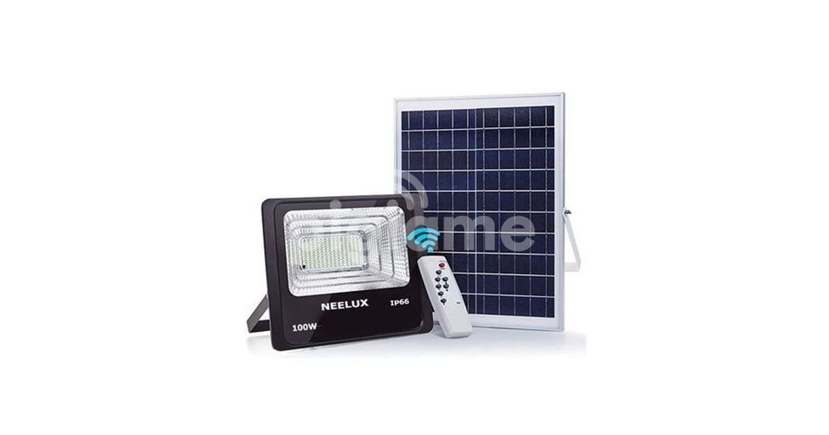 100W Solar Floodlight Neelux Solar Ac in Nairobi CBD, River Road | PigiaMe
