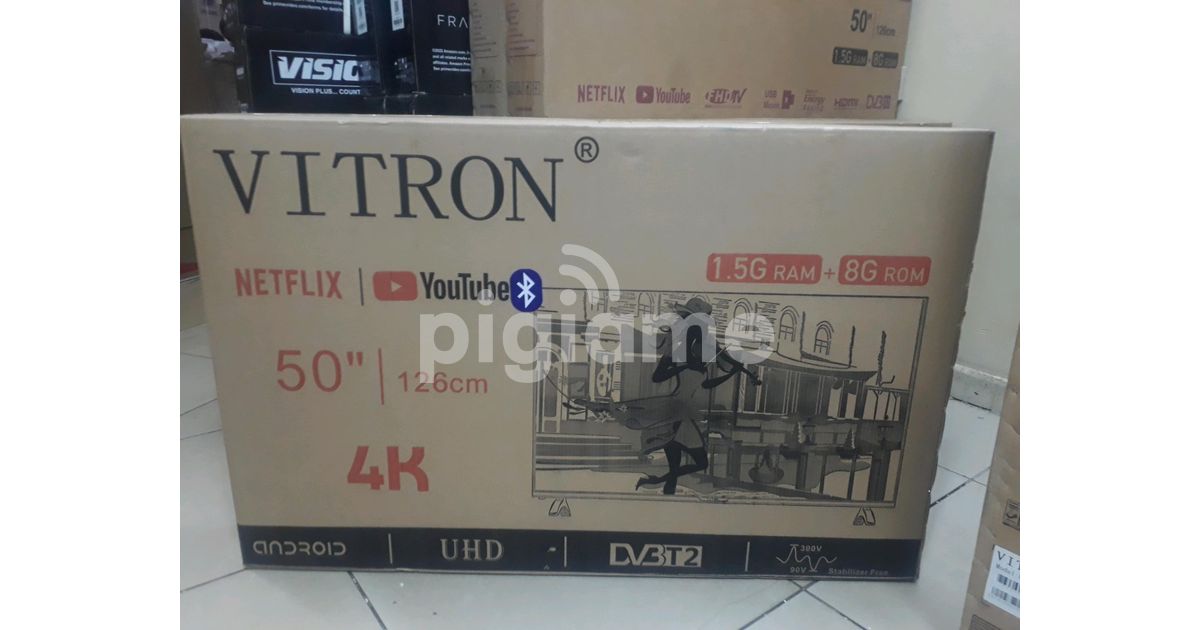 Vitron 50 Smart Android 4K Uhd Tv With Bluetooth in Nairobi CBD, Moi ...