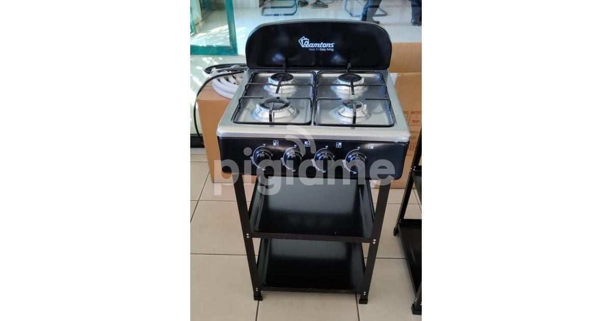 Ramtons Cooker 4 Burner Gas Cooker With Stand And Shelves in Nairobi ...