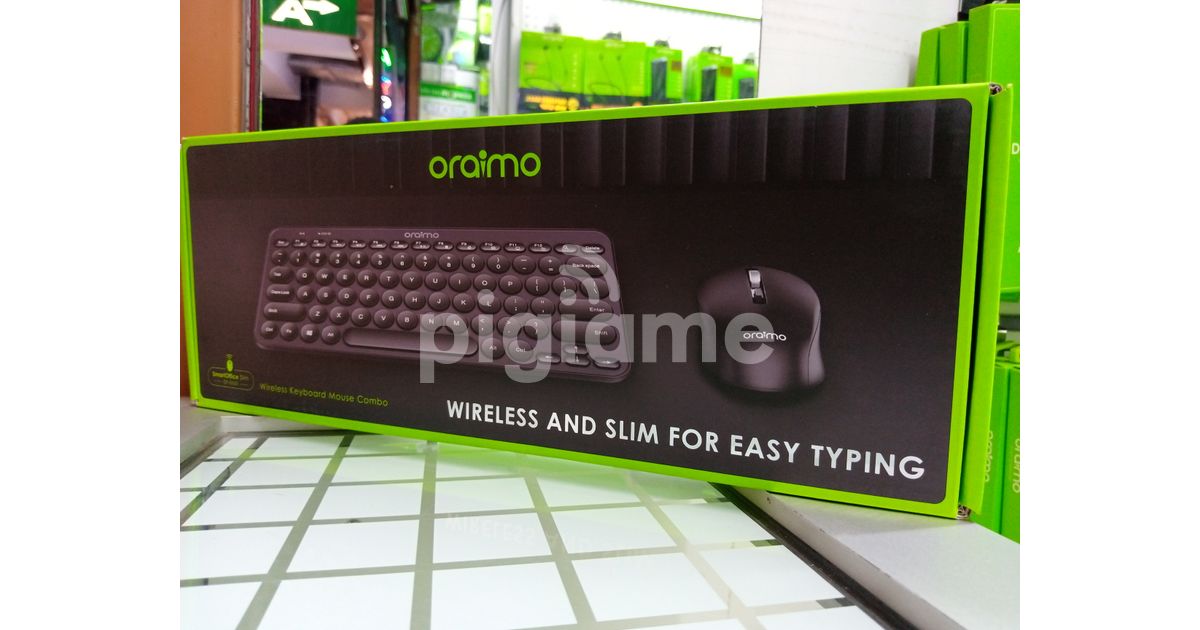 Oraimo Wireless Keyboard Mouse Combo in Nairobi CBD, Moi Avenue | PigiaMe