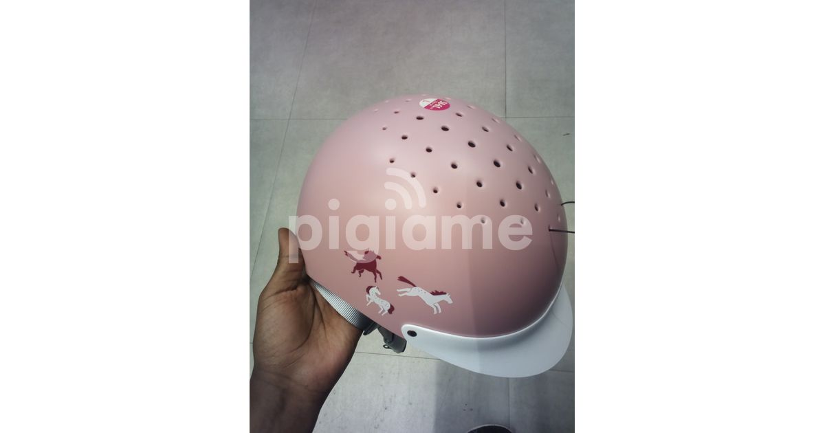 Light Pink Horse Riding Helmet With Visor Adjustable in Ngara | PigiaMe