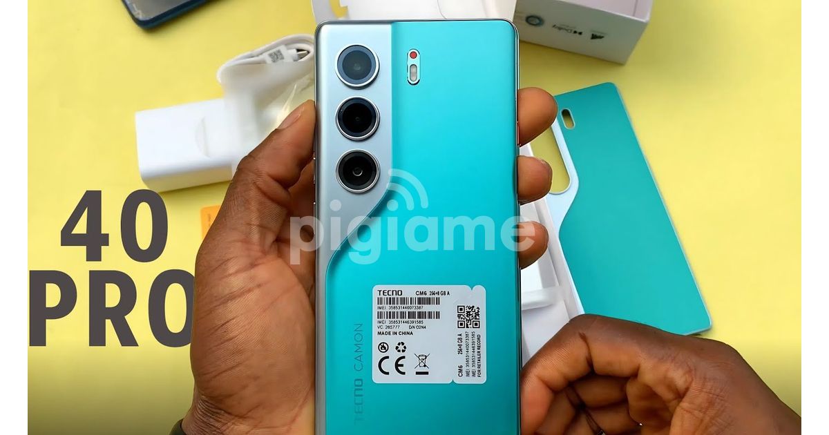 New Tecno Camon 40 Pro 256Gb 8Gb Ram Dual Sim 5G in Allsops | PigiaMe