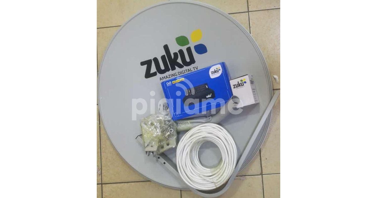 Zuku Dish Full Kit + 1M Free Offer in Nairobi CBD, Ronald Ngala | PigiaMe