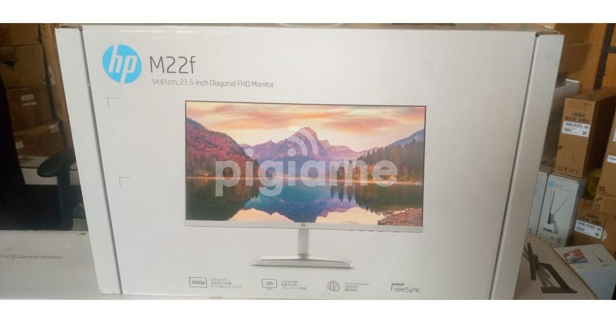 Hp M22F Fhd Monitor 21.5" Inch Display, Vga And Hdmi Port in Nairobi ...