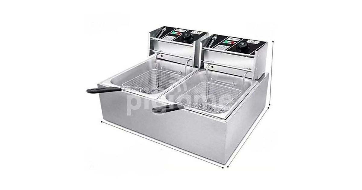 Nunix Electric Double Deep Fryer 6L+6L in Juja | PigiaMe
