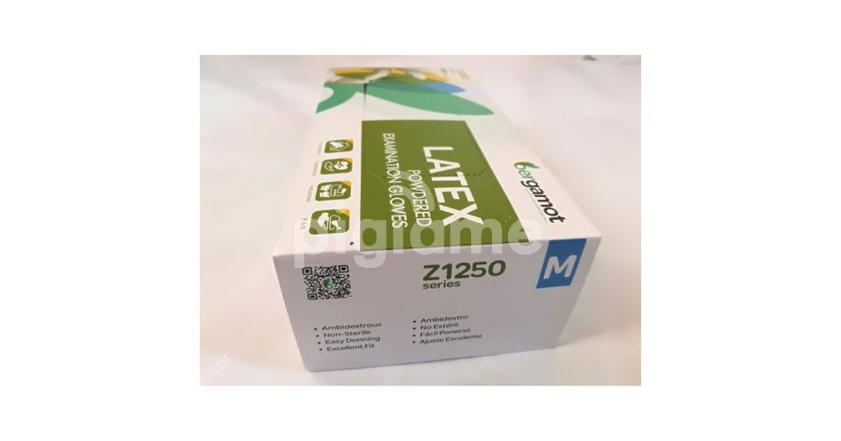 Bergamot Latex Powdered Examination Gloves,Surgical in Mombasa | PigiaMe