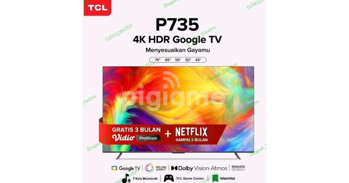 Tcl 55Inch Smart 4K Uhd Android Frameless Tv. in Nairobi CBD | PigiaMe
