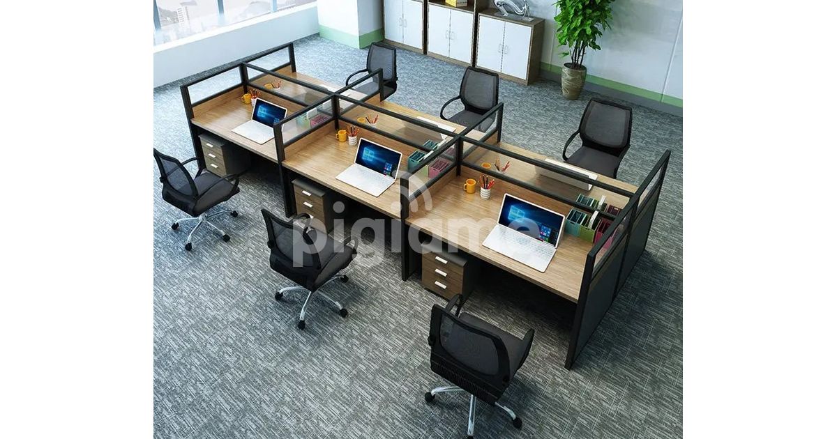 Office Workstation : Modular 4-Way Staff Workstation, in Nairobi West ...