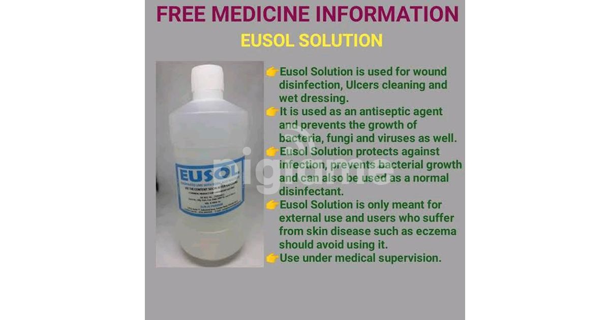 Eusol Solution 500Ml Sale Kenya in Nairobi CBD | PigiaMe