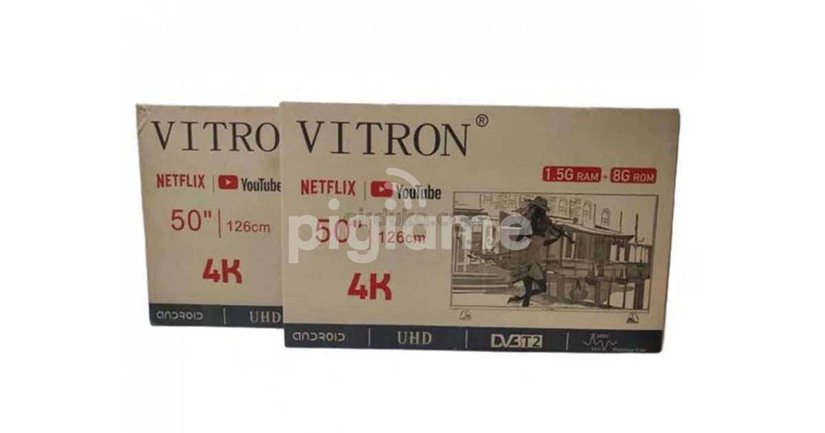 Vitron 50" Smart 4K Uhd Android Tv. in Nairobi CBD | PigiaMe