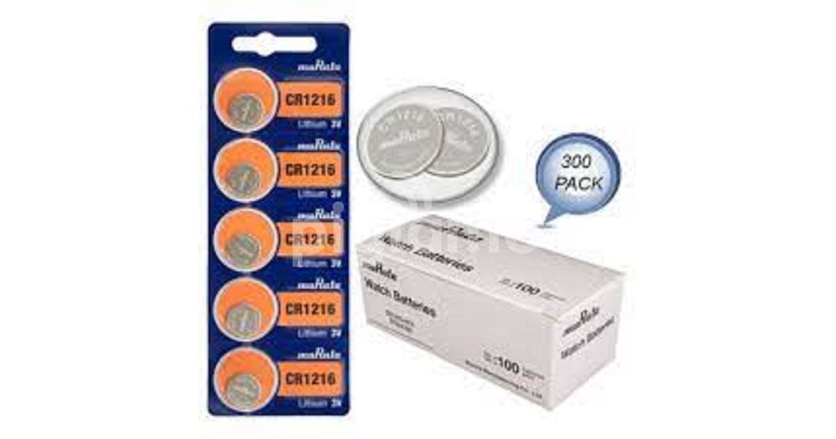 Murata Cr1216 Battery Dl1216 Ecr1216 3V Lithium Coin Cell in Nairobi ...