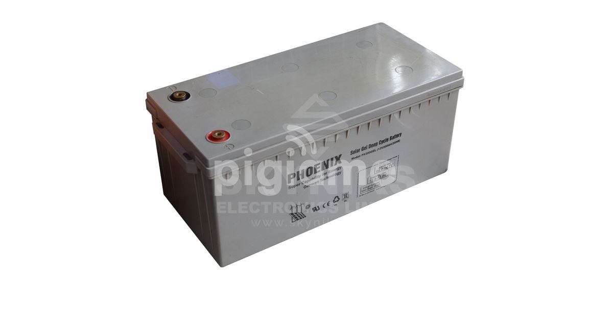 Solar Battery Phoenix 12V 200Ah in Nairobi CBD, Luthuli Avenue | PigiaMe