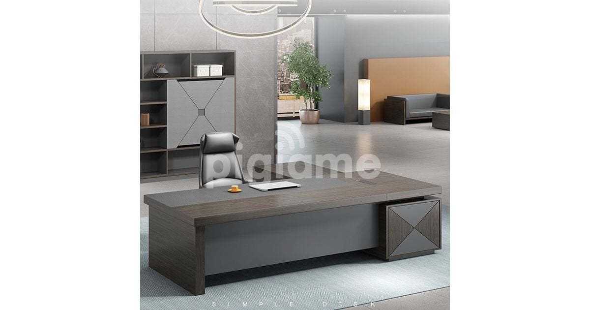 Office Table: Classic Mdf 2 Meter Table With Side Extension in Nairobi ...
