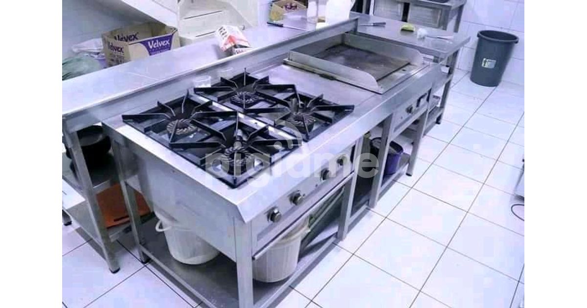 Commercial Modern Cooking Range With 4 Jiko And Ss Griddle in Kamukunji ...