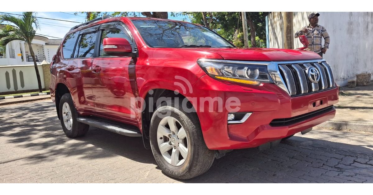 Toyota Landcruiser Prado Red in Mombasa | PigiaMe