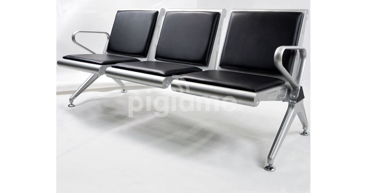Office Bench: 3 Seater Black Boss Office Bench in Nairobi West | PigiaMe