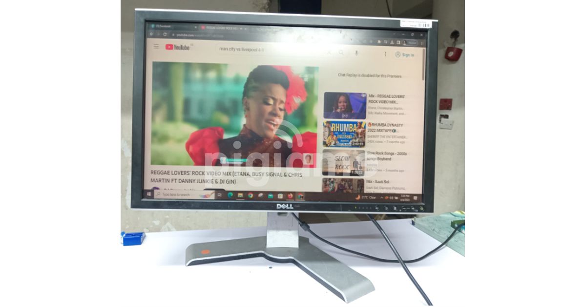 Dell 24-Inch Led Widescreen Monitor in Nairobi CBD | PigiaMe