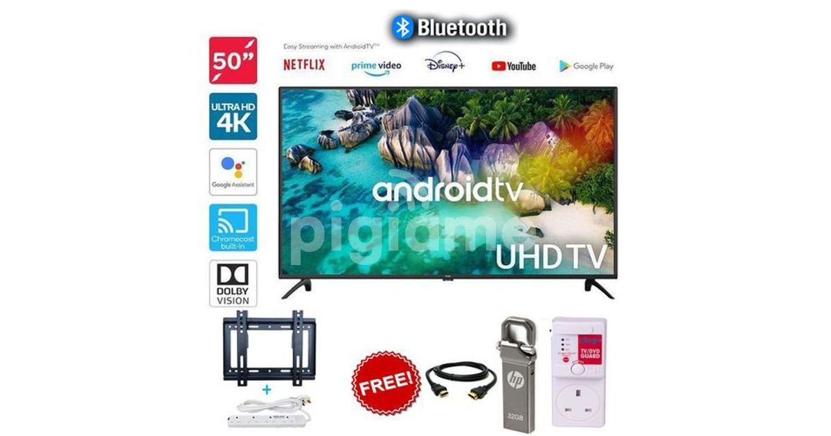 Vitron 50" Inch Uhd Frameless 4K Android Tv,Bluetooth Tv in Nairobi CBD ...