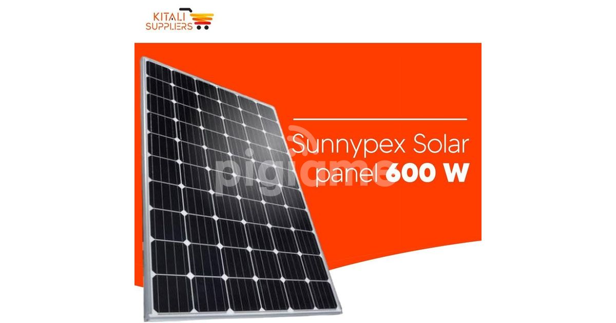 Sunnypex 600Watts All Weather Solar Panel in Nairobi CBD | PigiaMe