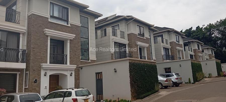 4 Bed Townhouse with En Suite at Peponi Road Spring Valley Nairobi ...