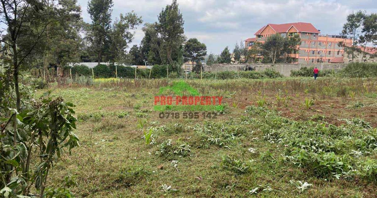 0.1 ha Commercial Land in Limuru | BuyRentKenya