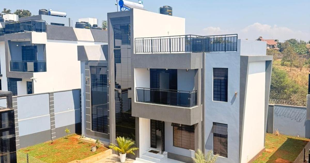 5 Bed Townhouse with En Suite at Ruiru Mugutha | BuyRentKenya