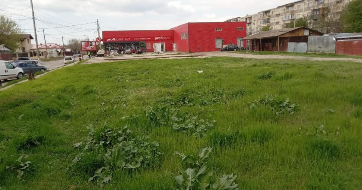 TEREN DE VANZARE ,1670 M.P.,IN ZIMNICEA,IN APROPIERE DE MAGAIZN PROFI ...